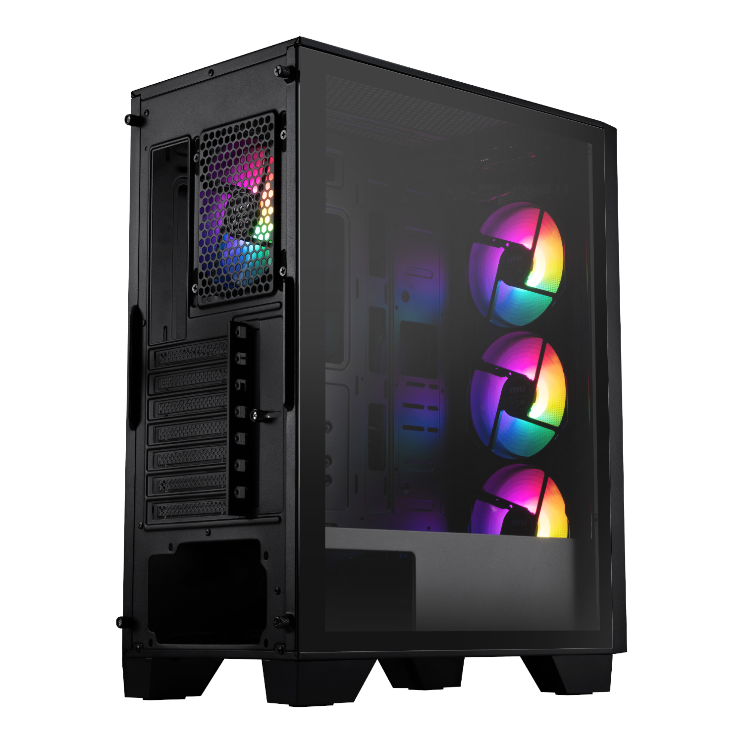 MSI MAG FORGE 130A Airflow ATX Gaming Chassis - Black - Bea-Tech